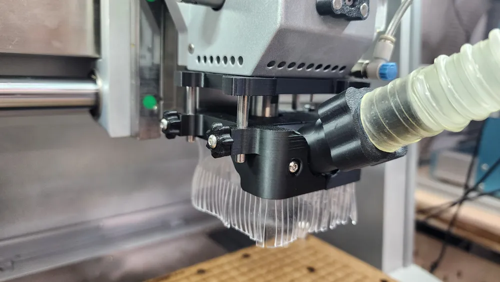 Carvera Air: Height Adjustable Magnetic Dust Boot by GabrielMaker ...