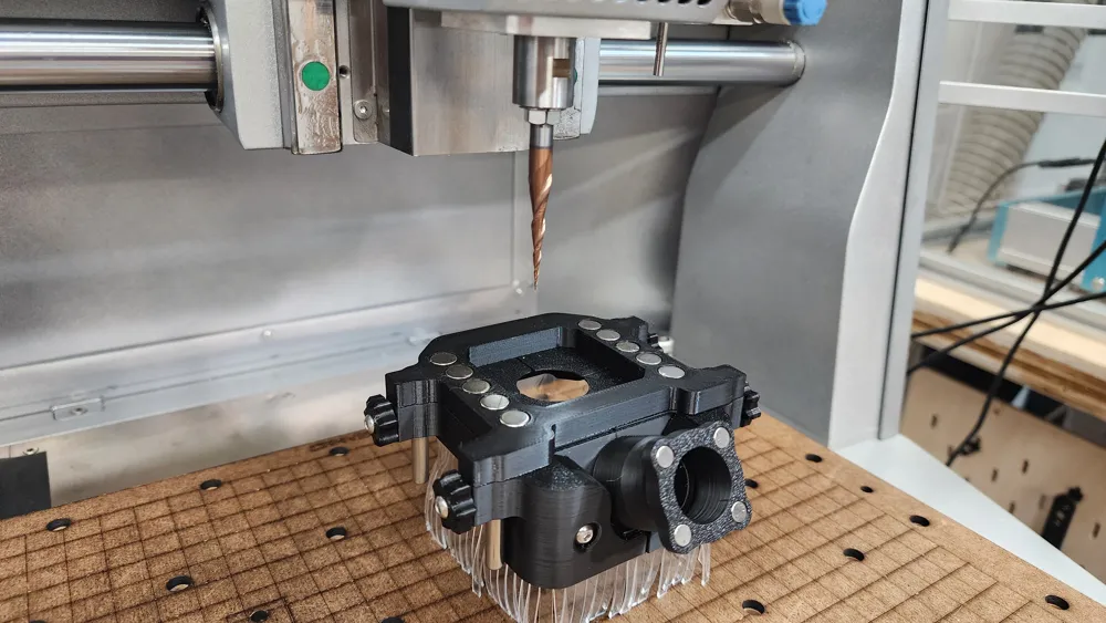 Carvera Air: Height Adjustable Magnetic Dust Boot by GabrielMaker ...