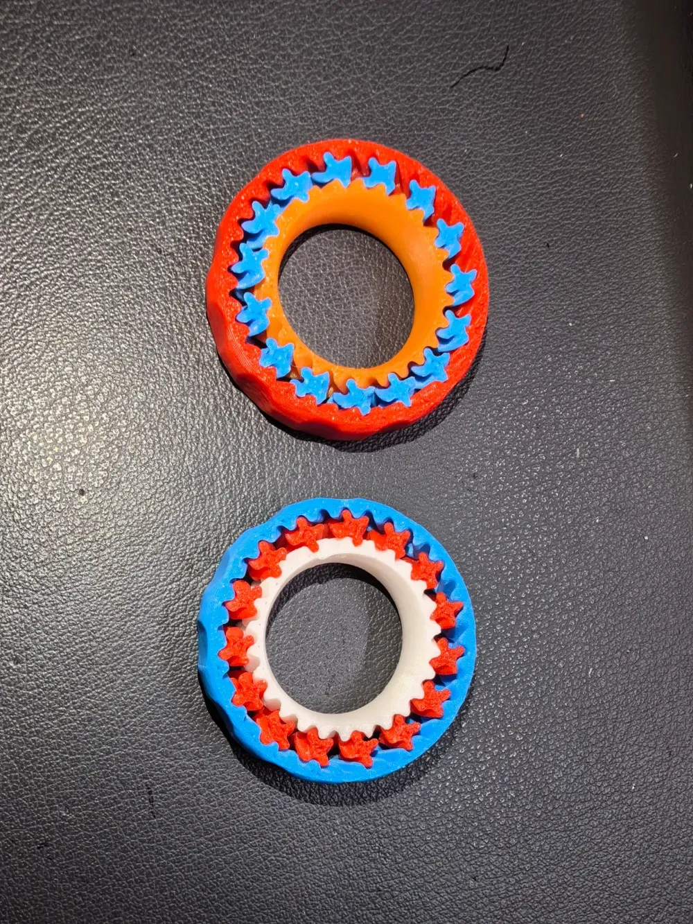 gear fidget spinner ring by stampa in 3d MakerWorld: Download Free 3D ...