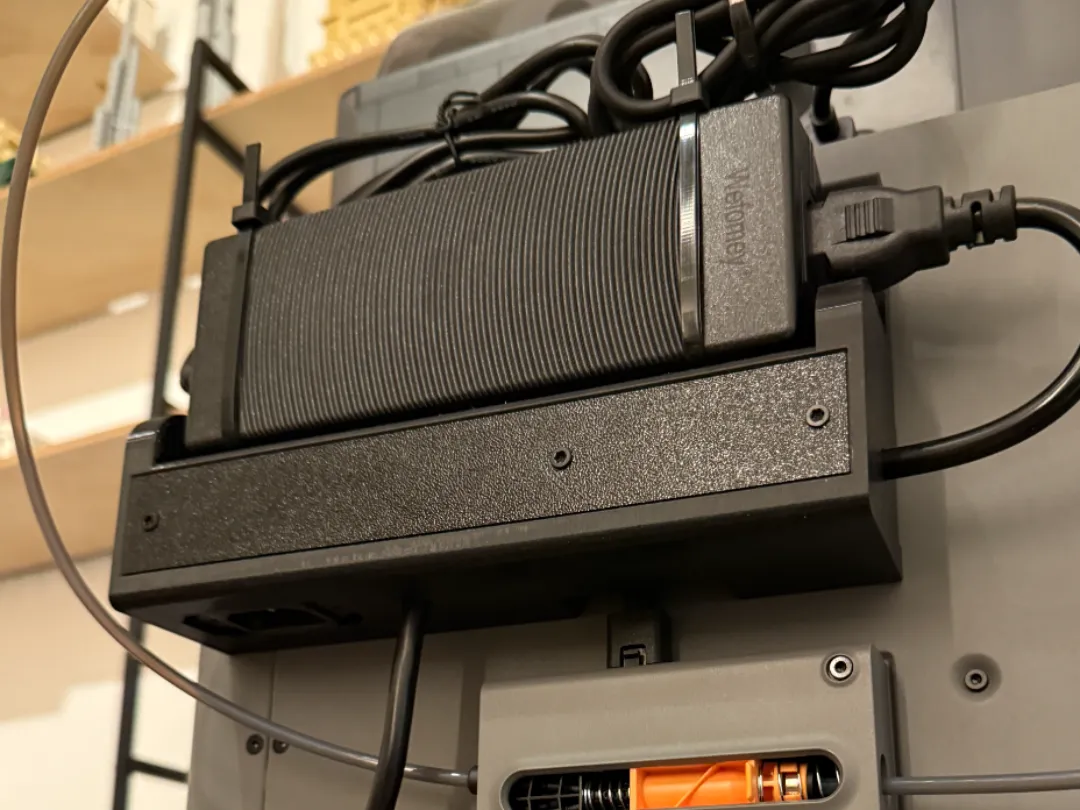P2S AMS Power Supply Shelf - Free 3D Print Model - MakerWorld