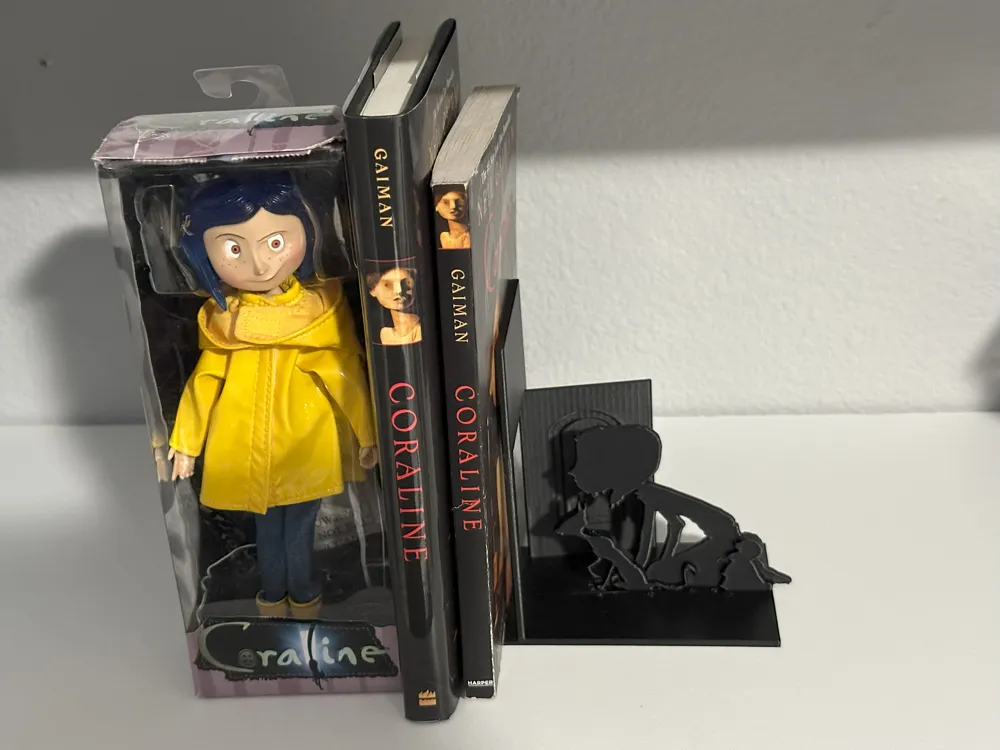 Enfeite de livro Coraline - Modelo gratuito para impressão 3D - MakerWorld
