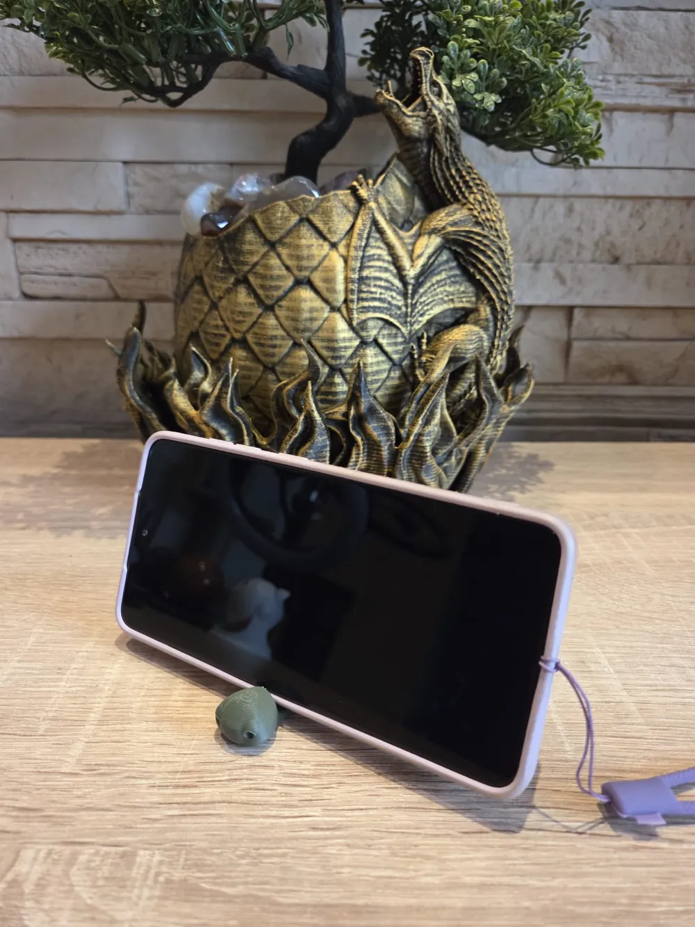Phone Holder / Phone Stand Key Chain by Christian MakerWorld: Download ...