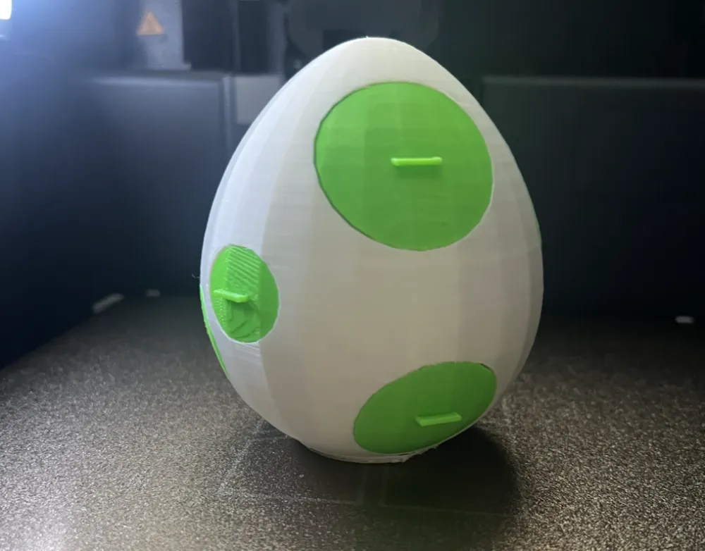 Yoshi Egg Container by Doge MakerWorld: Download Free 3D Models