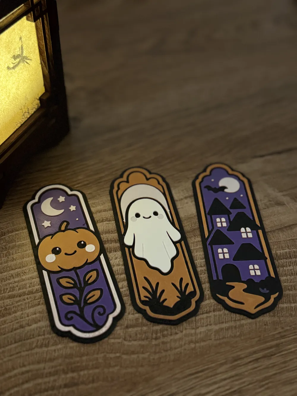 Cute Halloween Bookmarks by Asali MakerWorld: Download Free 3D Models