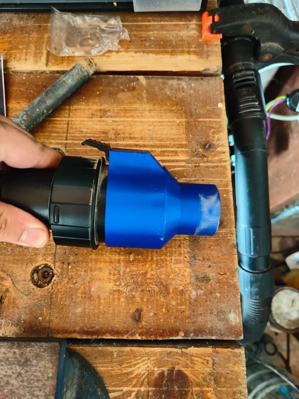 PARKSIDE Vacuum Hose Adapter - Free 3D Print Model - MakerWorld