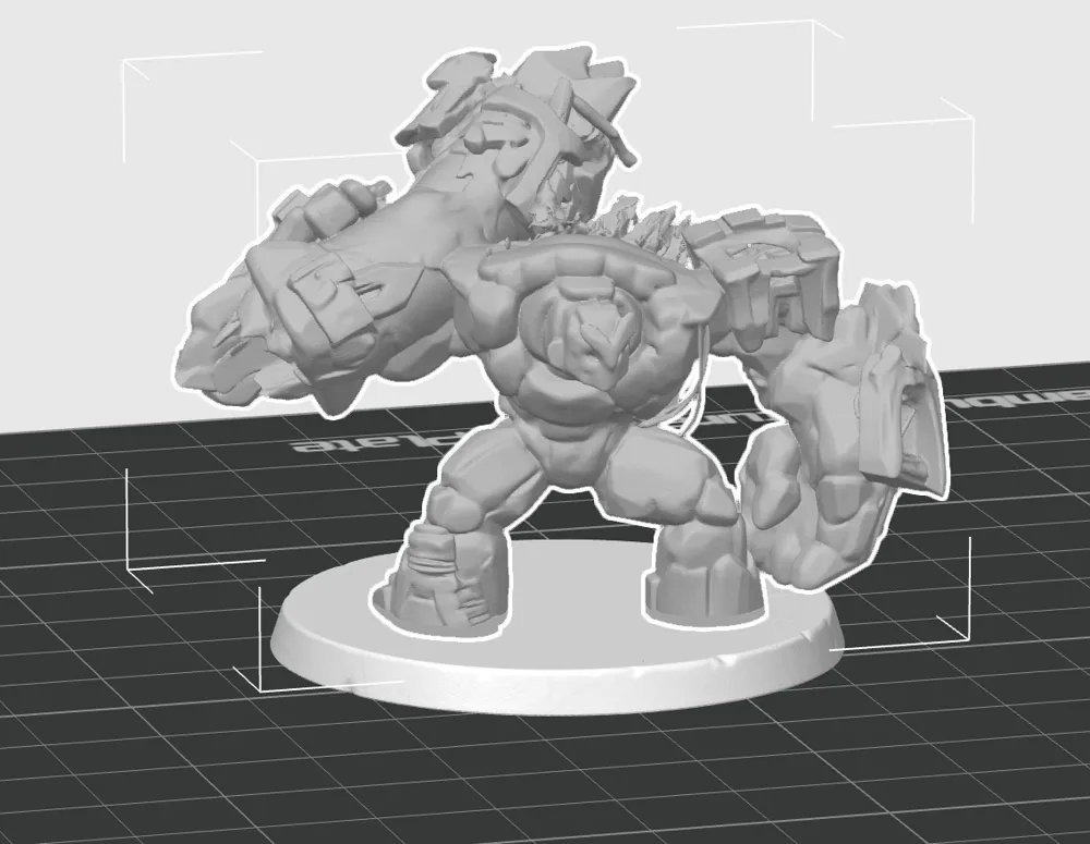 GROCK SOLID GOLEM by BERTSERK MakerWorld: Download Free 3D Models