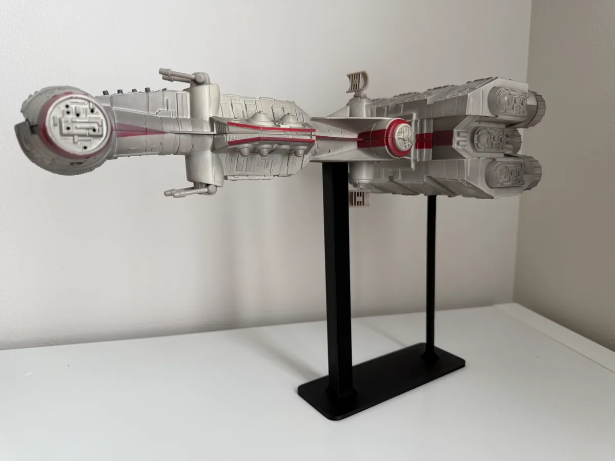 1997 Kenner Tantive IV Custom Stand - V2 - Free 3D Print Model - MakerWorld