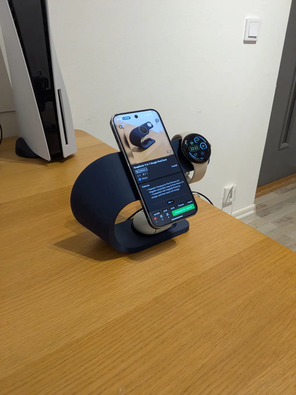 SnapDock: 3 in 1 Google Pixel Dock by Alexyz MakerWorld: Download Free 3D Models