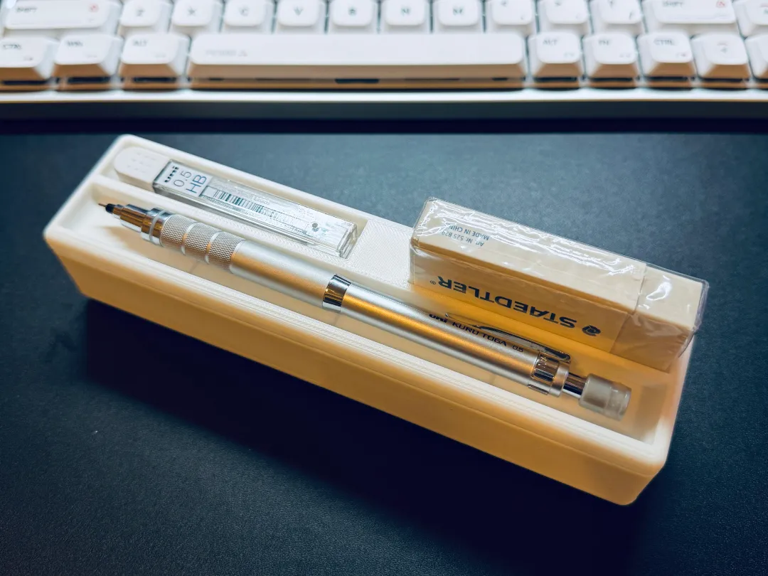 Mechanical Pencil Gridfinity Cover w Refil Storage - Free 3D Print ...