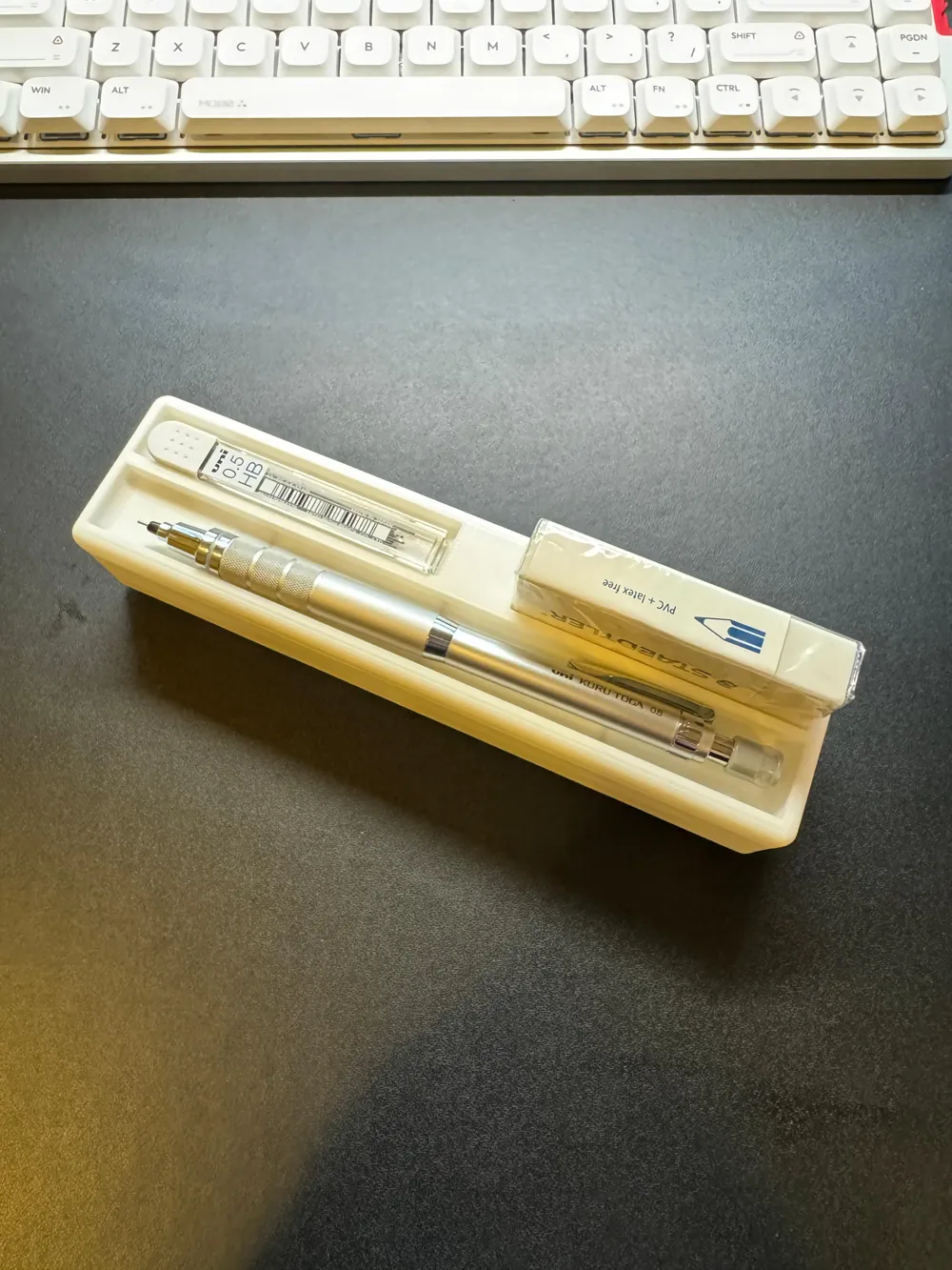 Mechanical Pencil Gridfinity Cover w Refil Storage - Free 3D Print ...