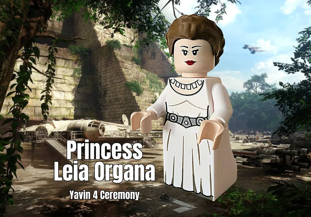 Princess Leia Organa * 500% * Yavin 4 Ceremony by JorgSacul MakerWorld ...