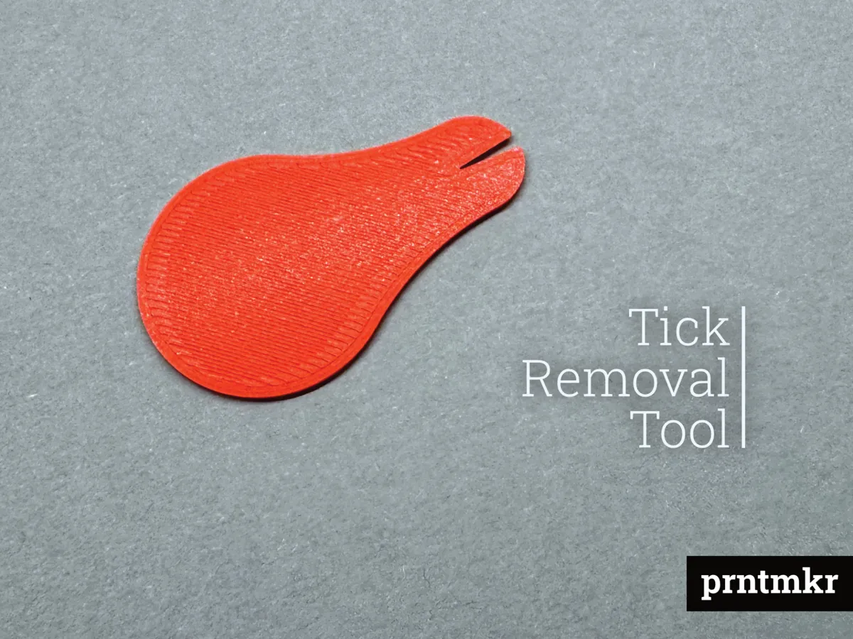 Tick Removal Tool - Remove ticks fast & easy! - Free 3D Print Model ...