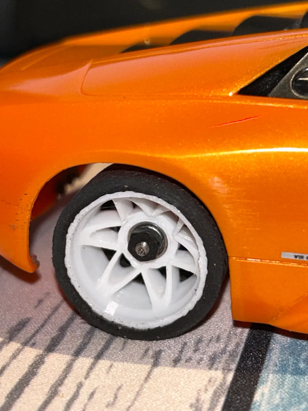 Mini-z MR03 wheels (type1) - Front and Back by QuackedCorp MakerWorld ...