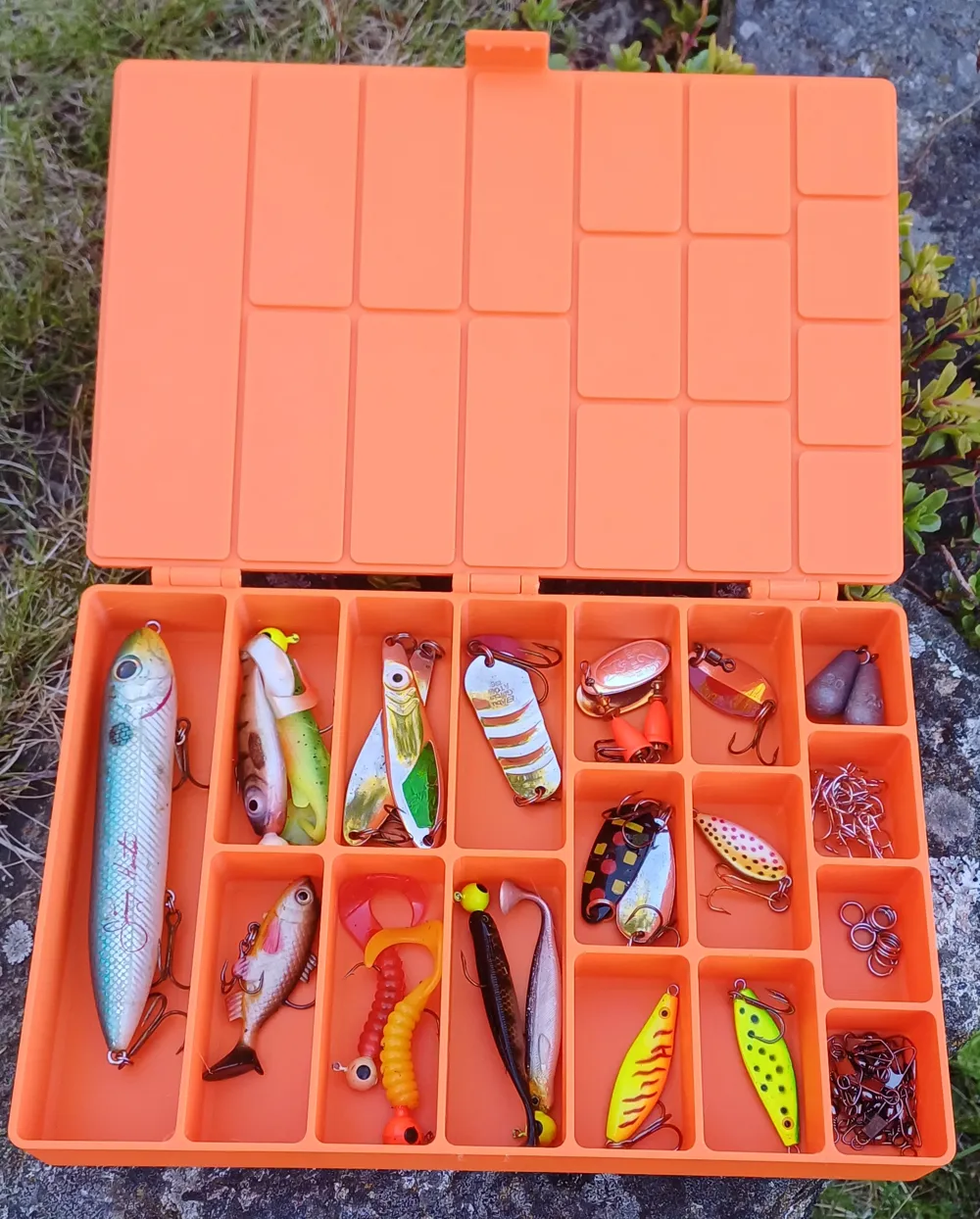 Fishing Tackle Box for lures and accessories XL - Free 3D Print Model ...