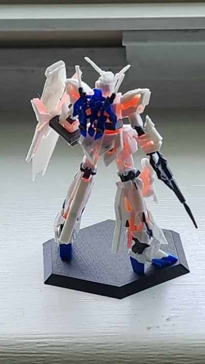 1/400 Scale Unicorn Gundam [Destroy Mode] by chiz_m MakerWorld ...