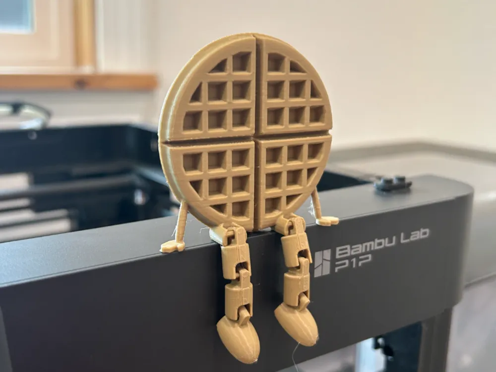 Waffle Buddy Remixed by Ducks n' Stuff MakerWorld: Download Free 3D Models