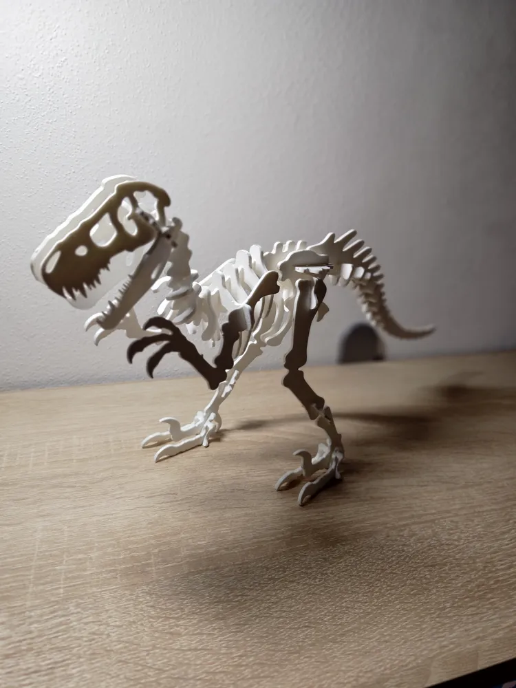 Velociraptor Kit Card by DrejkCZ MakerWorld: Download Free 3D Models