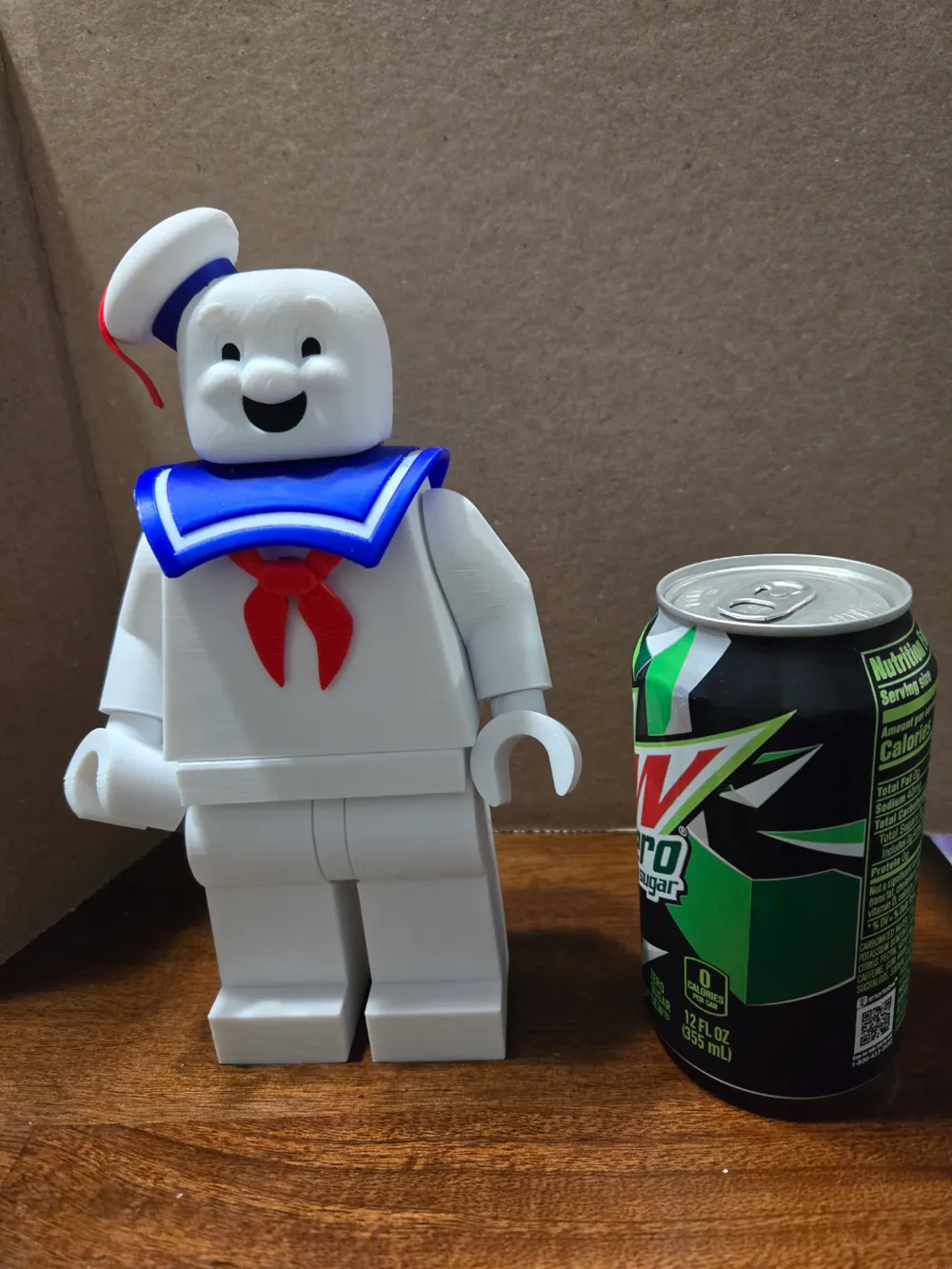 Stay Puft Marshmallow Man Brick Figure Ghostbuster by gozer3228 MakerWorld: Download Free 3D Models