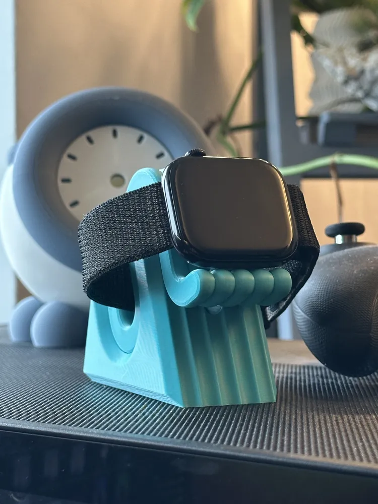 Apple Watch Charging Stand. Two Part Wibble Design by Abstractia Design ...