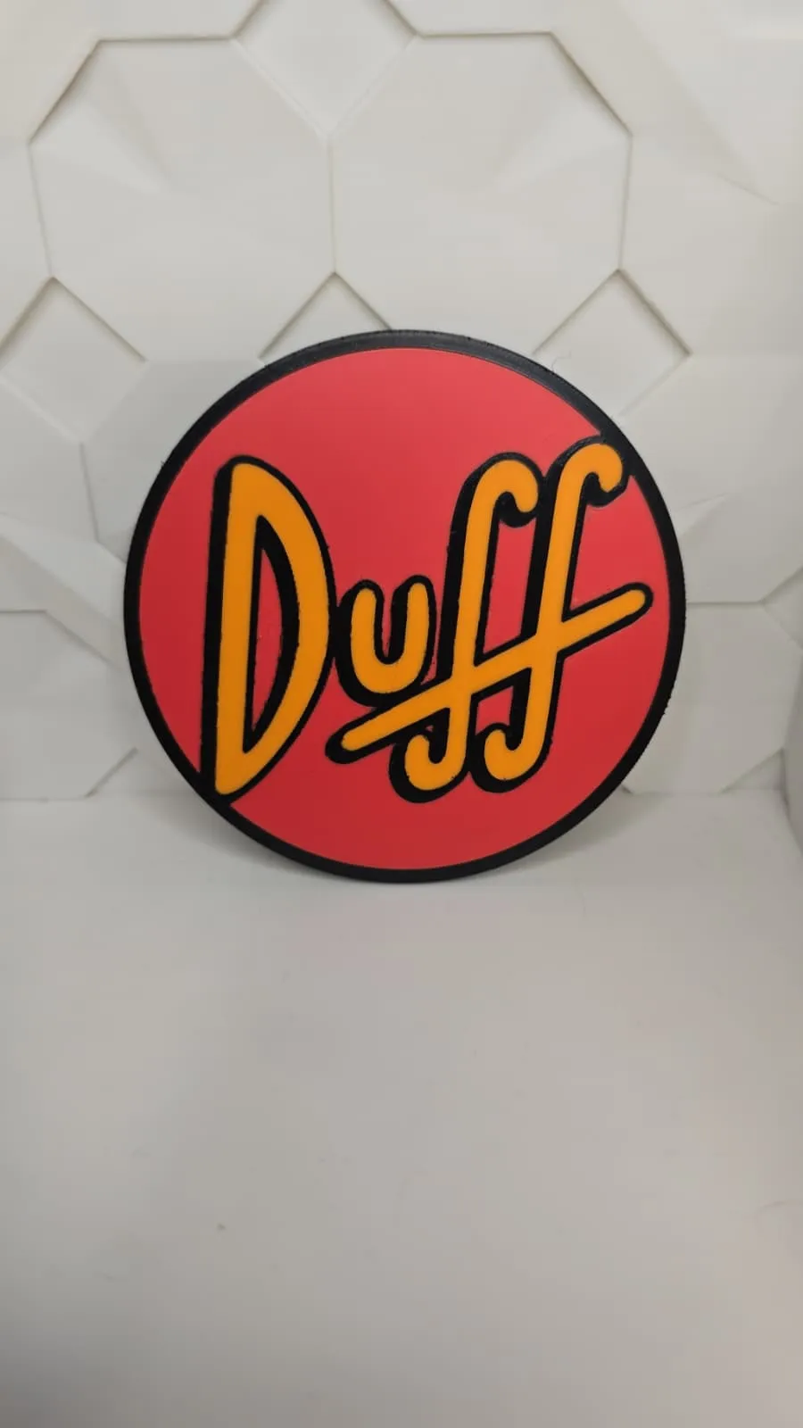 Simpsons Duff Logo/Sign - Free 3D Print Model - MakerWorld