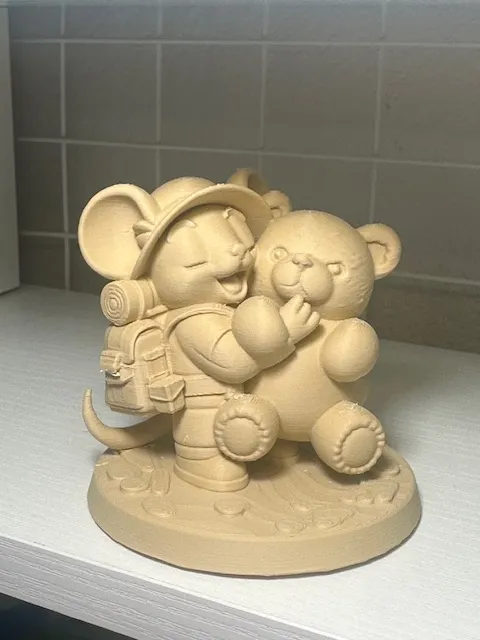 Mouse Teddy Bear - Free 3D Print Model - MakerWorld