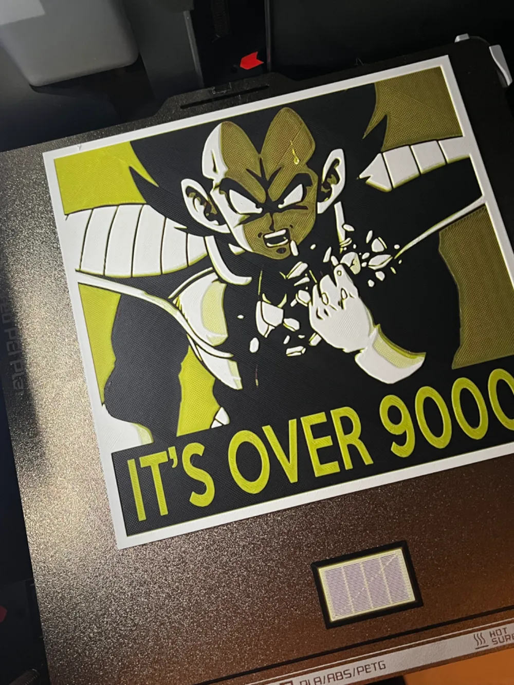 its over 9000 - Dragonball by LuxMaker - MakerWorld