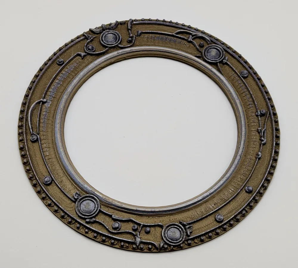 Decorative Steampunk Frame - Free 3D Print Model - MakerWorld