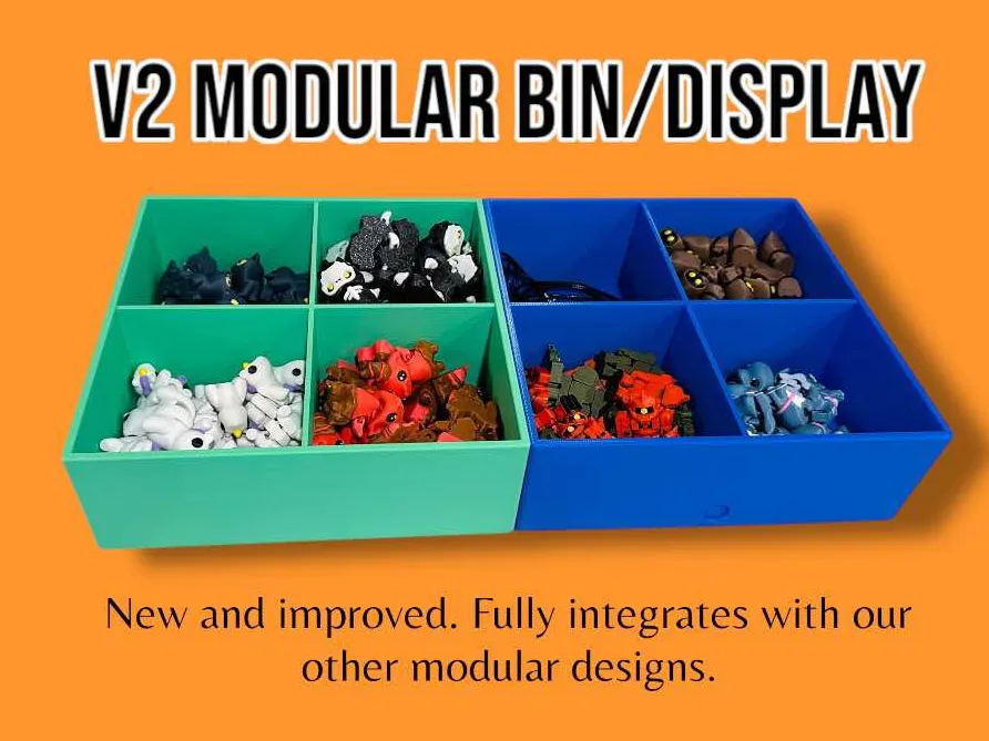 Modular 2x2 Bin Version 2 by Williams Industries MakerWorld: Download ...