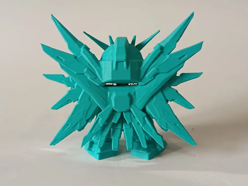 Chibi Rising Freedom Gundam SD - Free 3D Print Model - MakerWorld