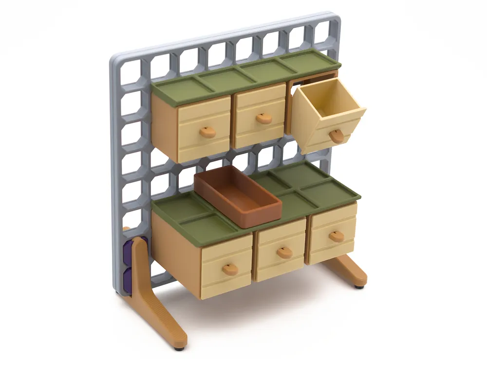 Gridfinity Tops for openGrid Tilt Bins - Free 3D Print Model - MakerWorld