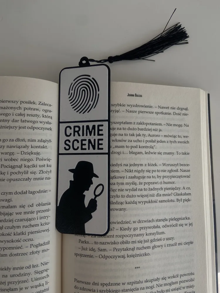 Bookmark Crime Scene by Speedy#3DMakerWorld: Download Free 3D Models