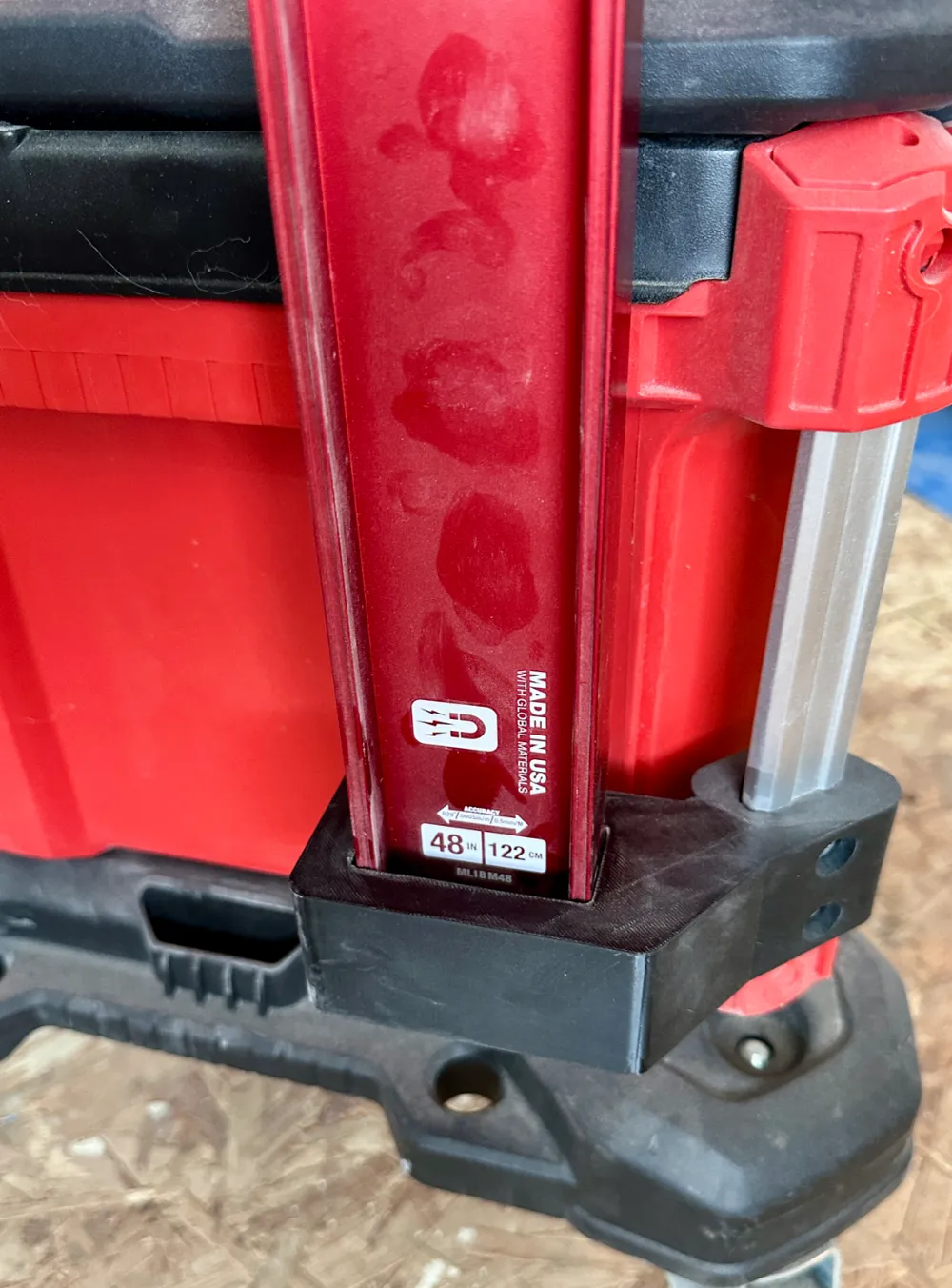 Milwaukee Packout Mag Level Holder Rail Clamp by Drew Prints Things ...