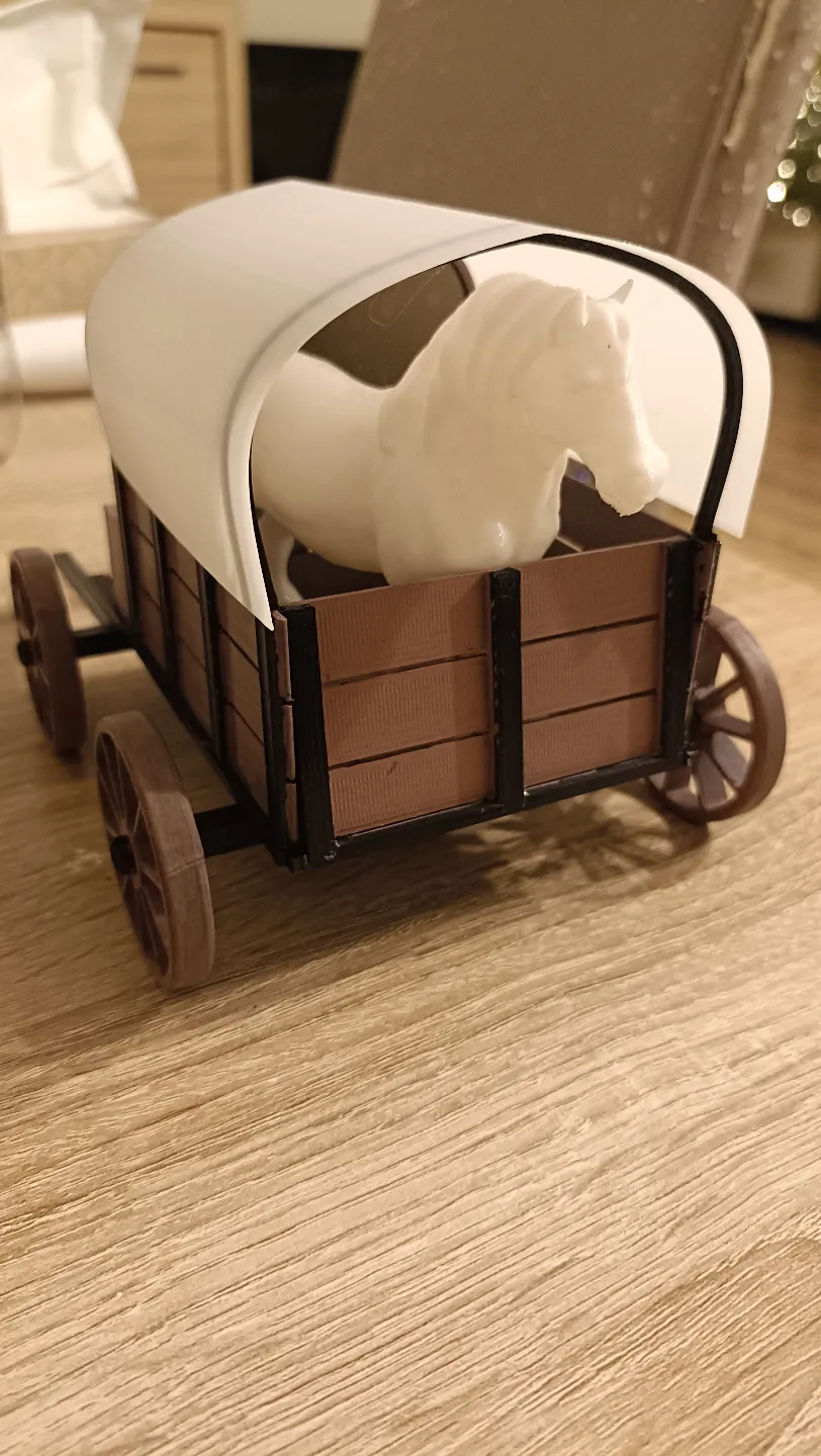 horse cart by Mateusz MakerWorld: Download Free 3D Models