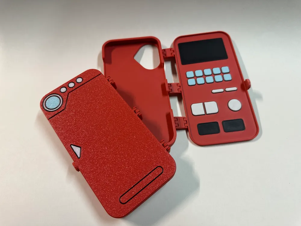 iPhone 15 Pro Max Pokédex Phone Case - Free 3D Print Model - MakerWorld