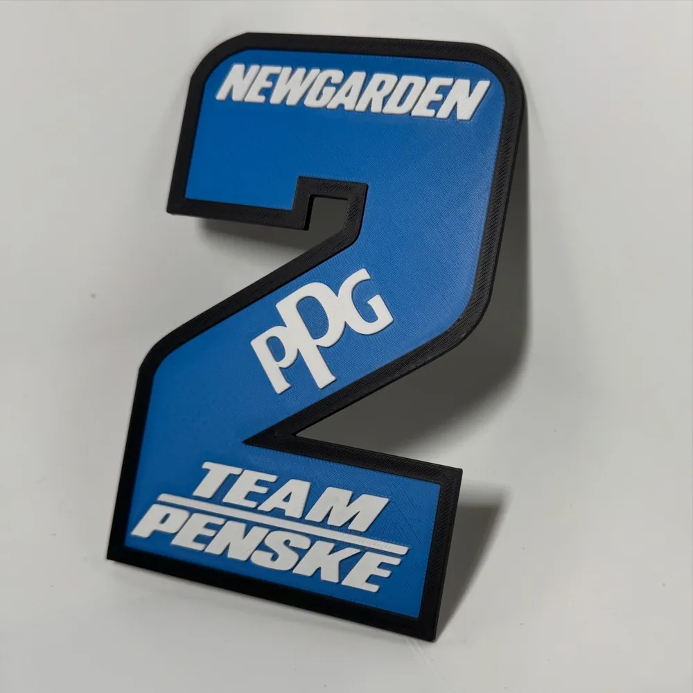 Josef Newgarden PPG Team Penske #2 Indycar - Free 3D Print Model ...
