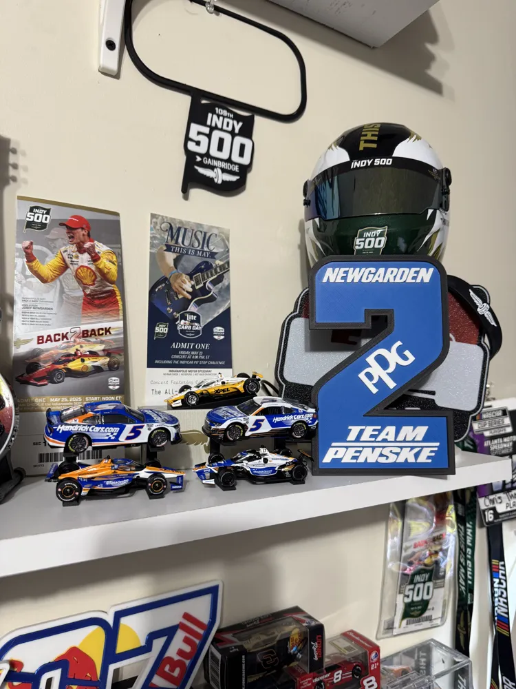 Josef Newgarden PPG Team Penske #2 Indycar - Free 3D Print Model ...
