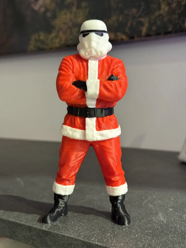 Storm Trooper Santa Claus – Star Wars Xmas Edition by AM3D MakerWorld ...
