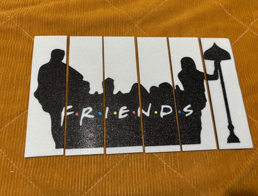 Friends Bookmark Set by ramorimdias - MakerWorld
