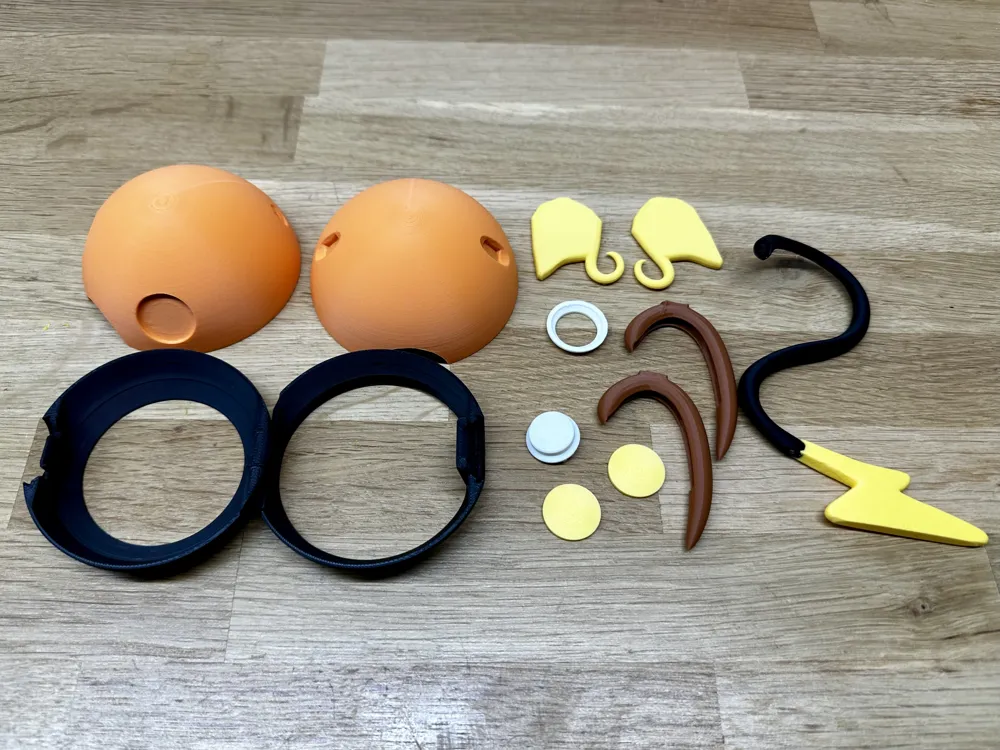 Raichu Ball - Pokemon - Pokeball Functional - Free 3D Print Model ...