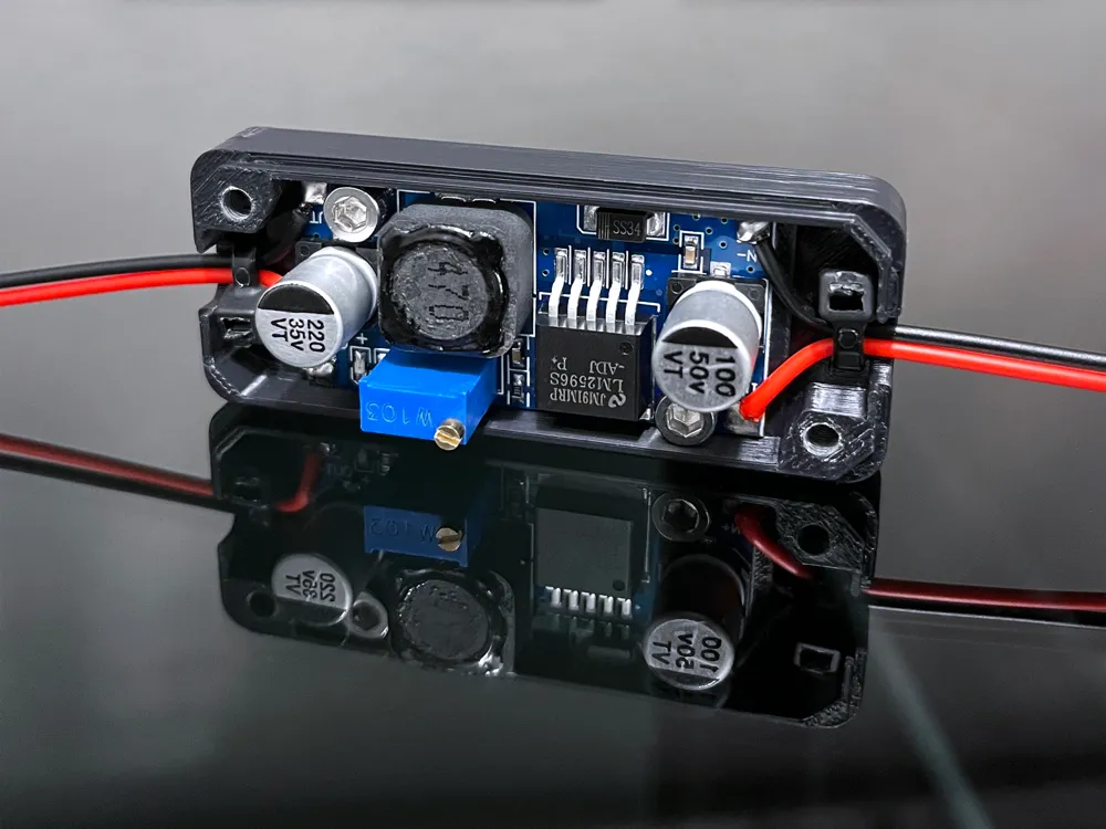 LM2596 Buck Converter Enclosure Remixed by br1acc - MakerWorld