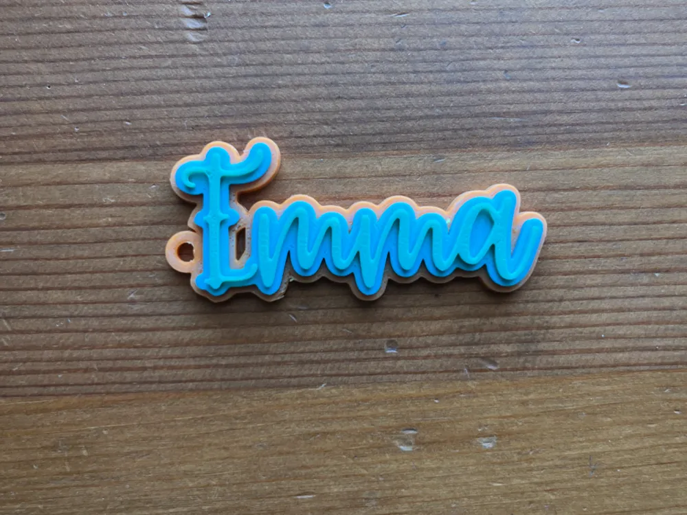 Emma nametag by Elegantly 3D - MakerWorld