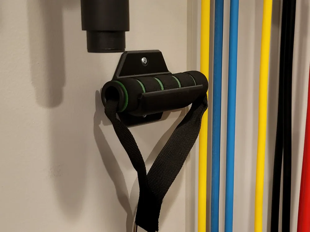 Resistance Band Handle Grip, Cable Wall Hangers by Nyg By Design ...