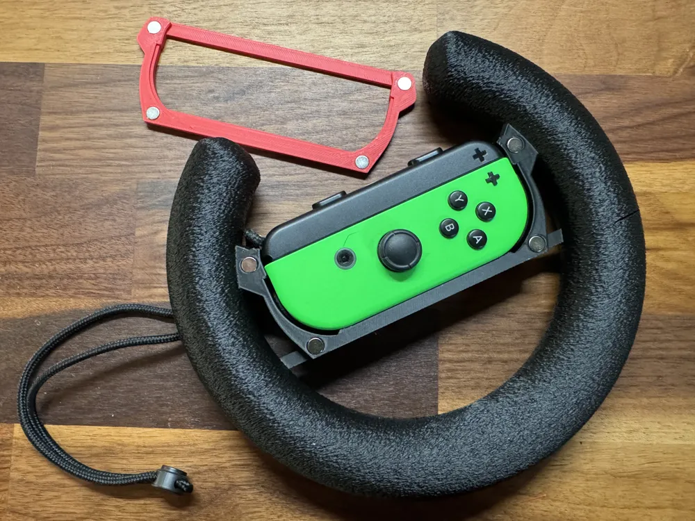 Nintendo Switch Joy-Con Steering Wheel - Free 3D Print Model - MakerWorld