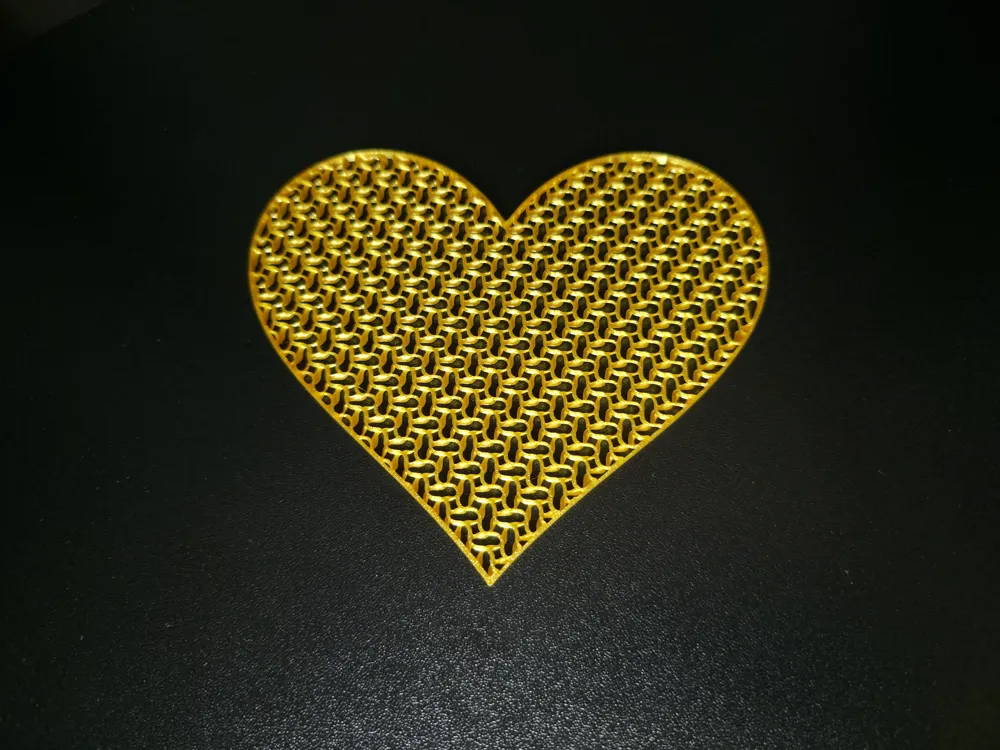 Love Mom Sign with Gyroid Heart. Mother's Day - Free 3D Print Model ...