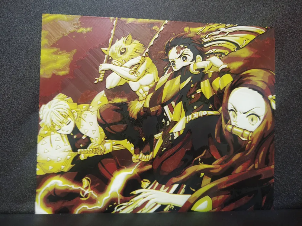 Demon Slayer—Tanjiro, Zenitsu, Inosuke, and Nezuko by Botaz19 ...