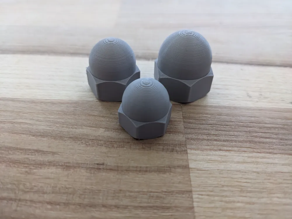 M3-M24 Cap Nut Collection DIN 1578 by Tycho Design - MakerWorld