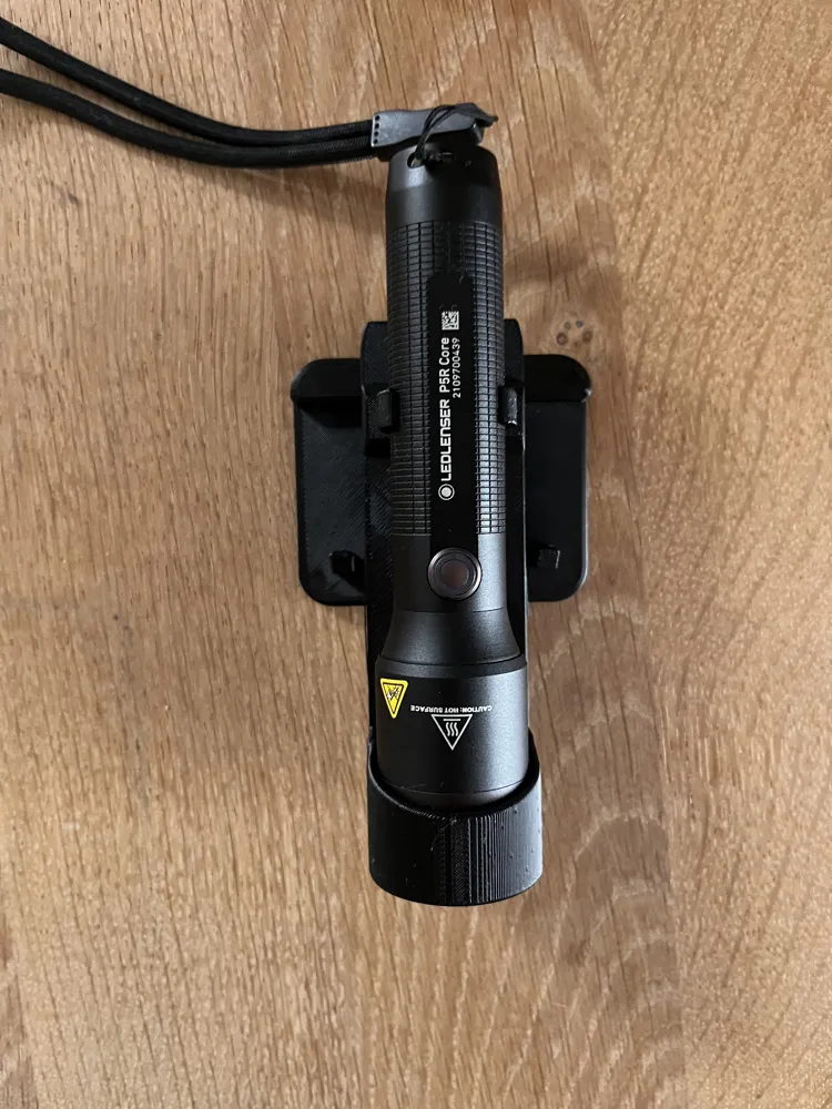 LED Lenser P5R Core Holster - Free 3D Print Model - MakerWorld