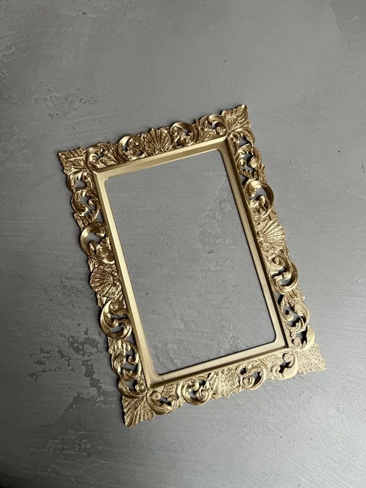 Baroque frame - Free 3D Print Model - MakerWorld
