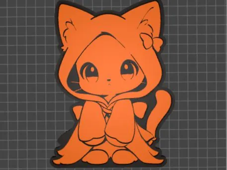 Aluna Multilayer Keychain by ZeroRed - MakerWorld