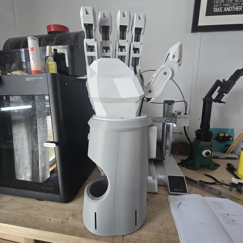 Fallout Power Armor Gauntlet by Jeon MakerWorld: Download Free 3D Models